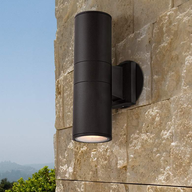 Up and Down Cylinder Sconce Light for Indoor and Outdoor Use - Sonic ...