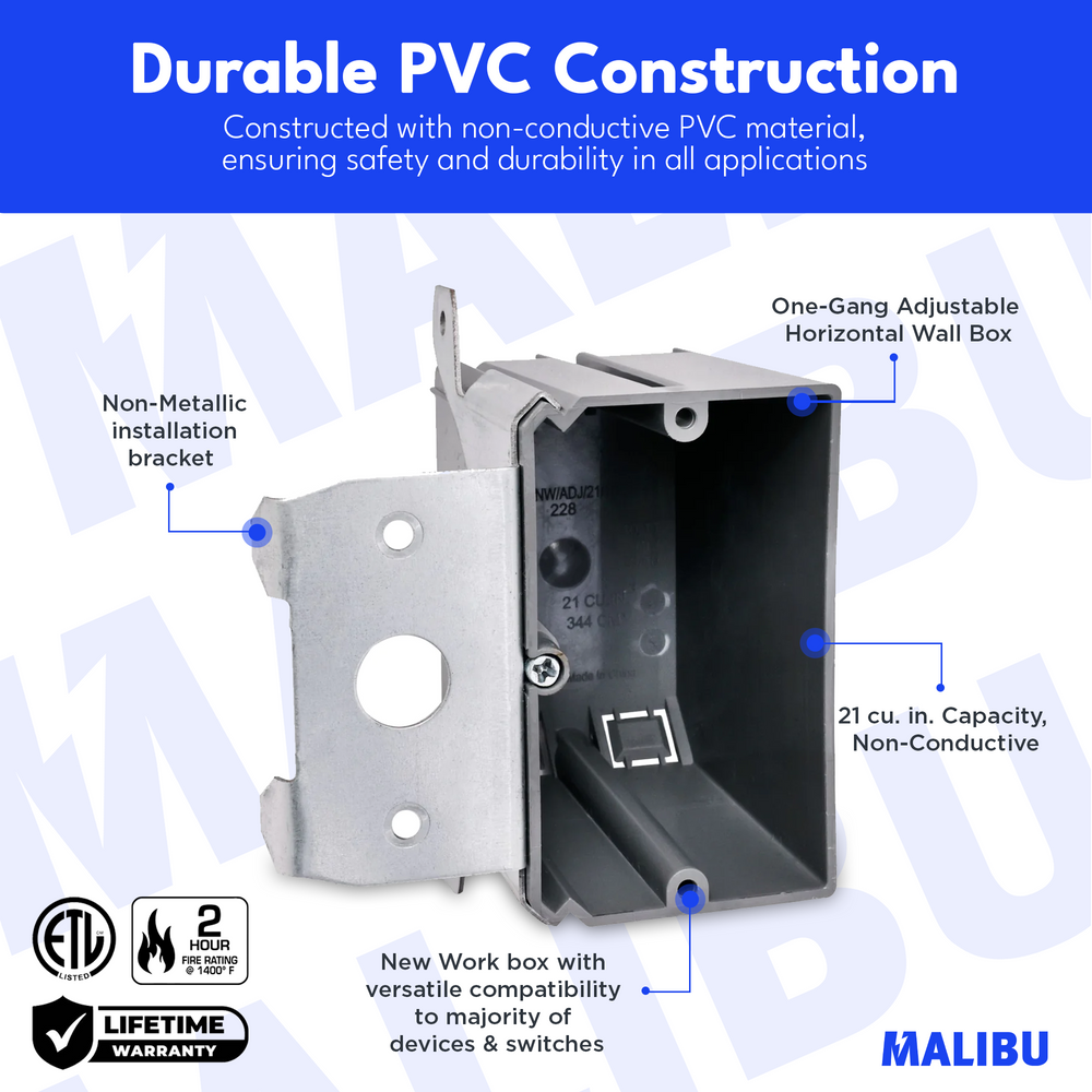 Adjustable Electrical Outlet Boxes