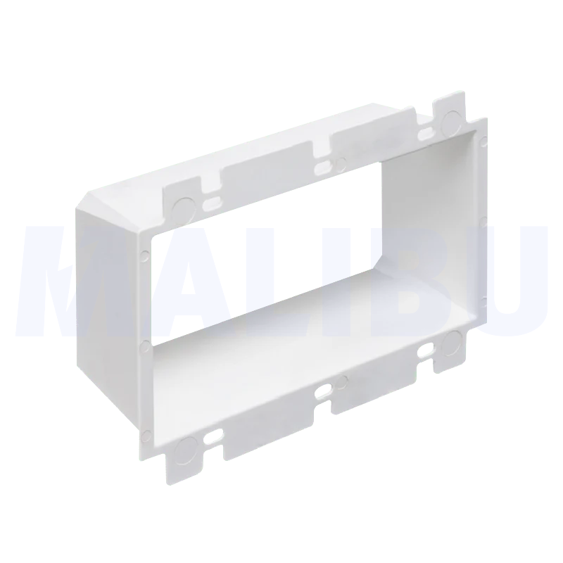 Malibu PBE3 Non-Metallic Three-Gang Box Extender – Sonic Electric