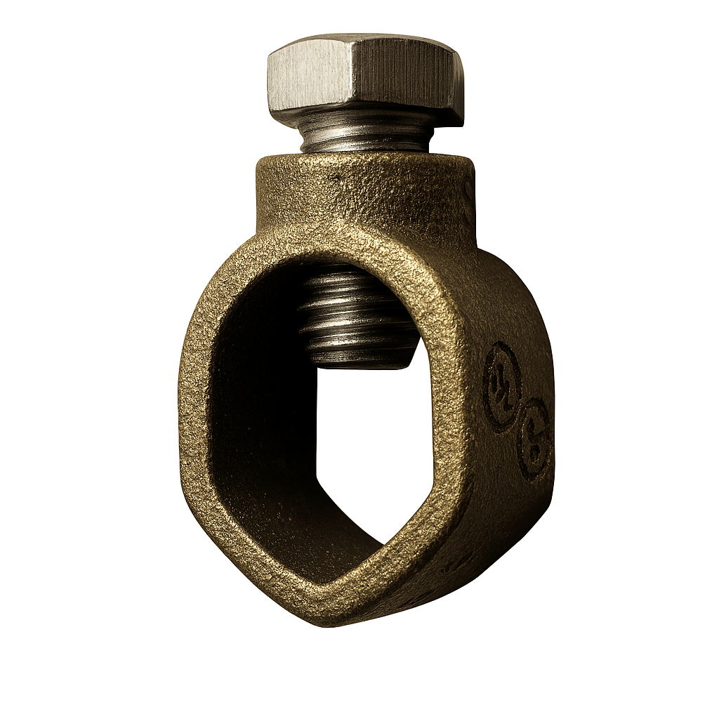 Acorn Rebar Ground Rod Clamp- 5/8" to 1/2" Sizes Available – Sonic Electric