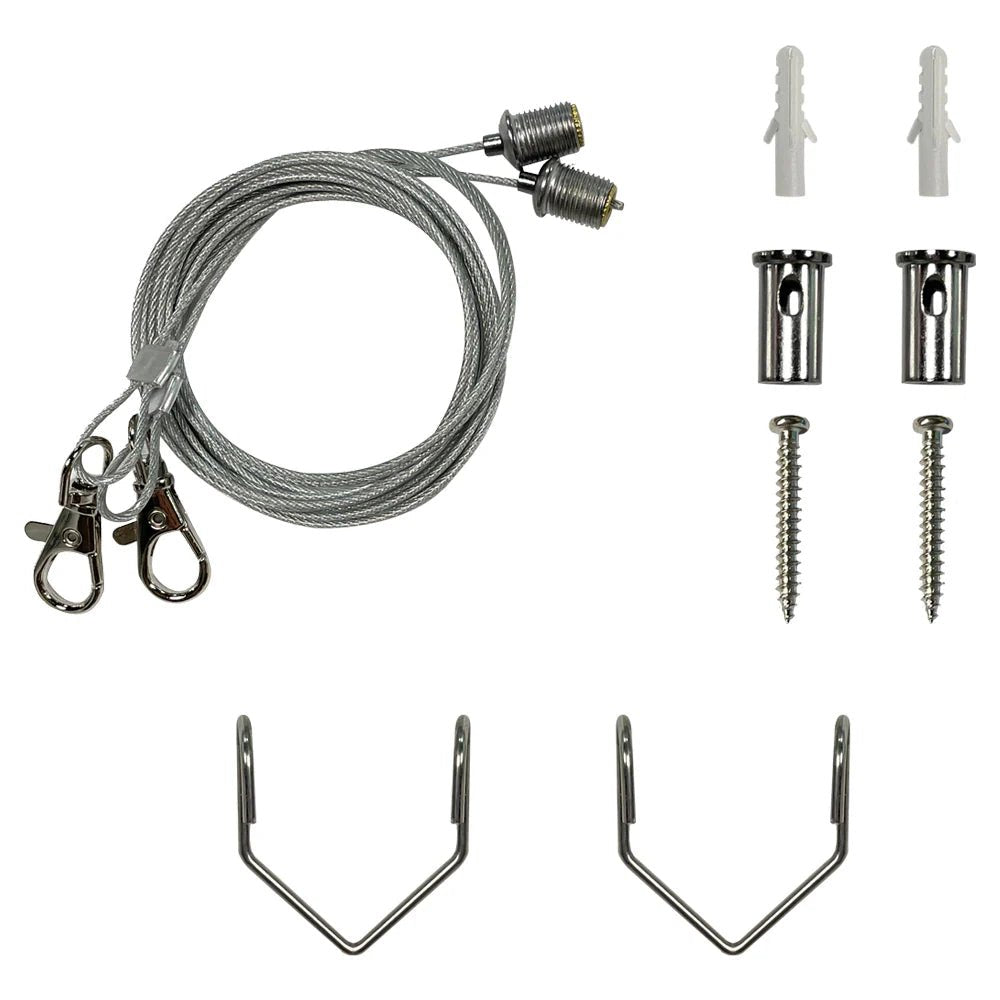 Malibu Suspended Mounting Kit for SkyStrip™ LED Linear Strip Light ...