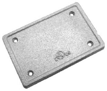 Orbit 1MFC-B 1g Fs&fd Cast Device Box Cover, Blank, Malleable Iron ...