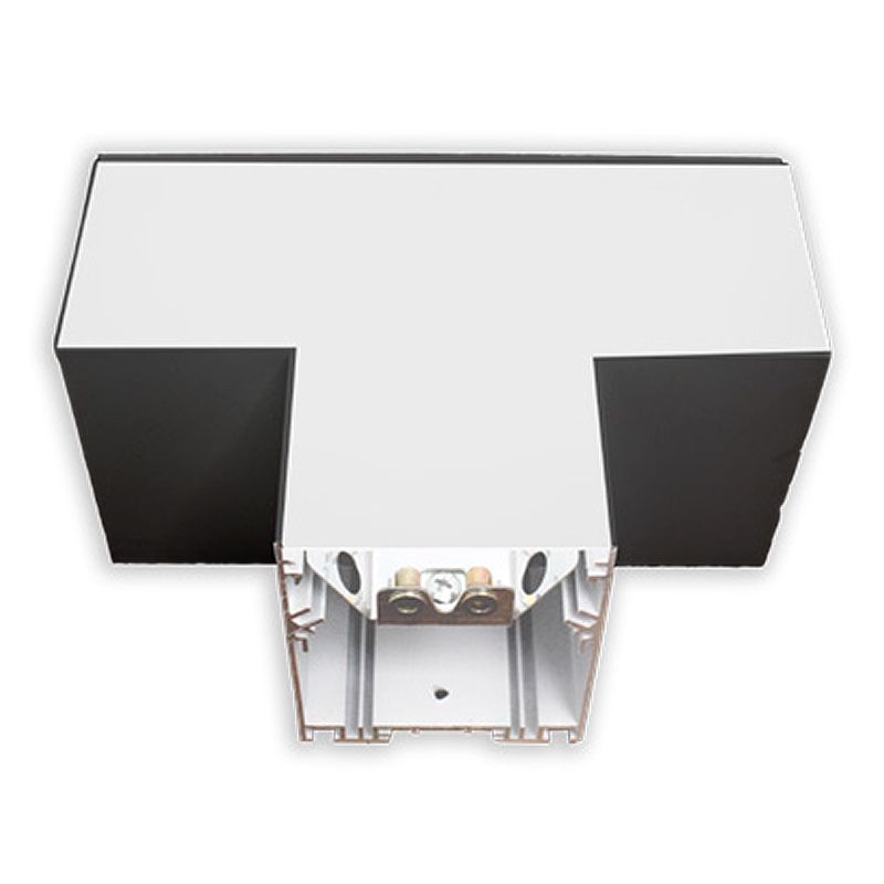 Westgate T, 4000K, SCX-T-MCT4-BK-T-40K, T-Shaped Black Corner Fixture ...