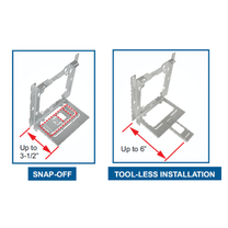 Orbit UMA-LVBS Universal Mounting Adapter with Snap-off Back Support ...