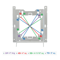 Orbit UMA-LVBS Universal Mounting Adapter with Snap-off Back Support ...