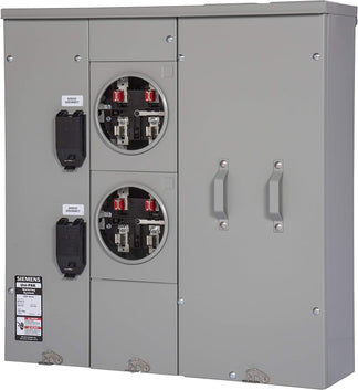 Siemens WEP4212 Uni-PAK Metering Panel – 400A, 2-Gang, Single Phase, R ...