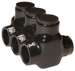 Three-Port Multi-Cable Splice Insulated Connector- Multiple Sizes